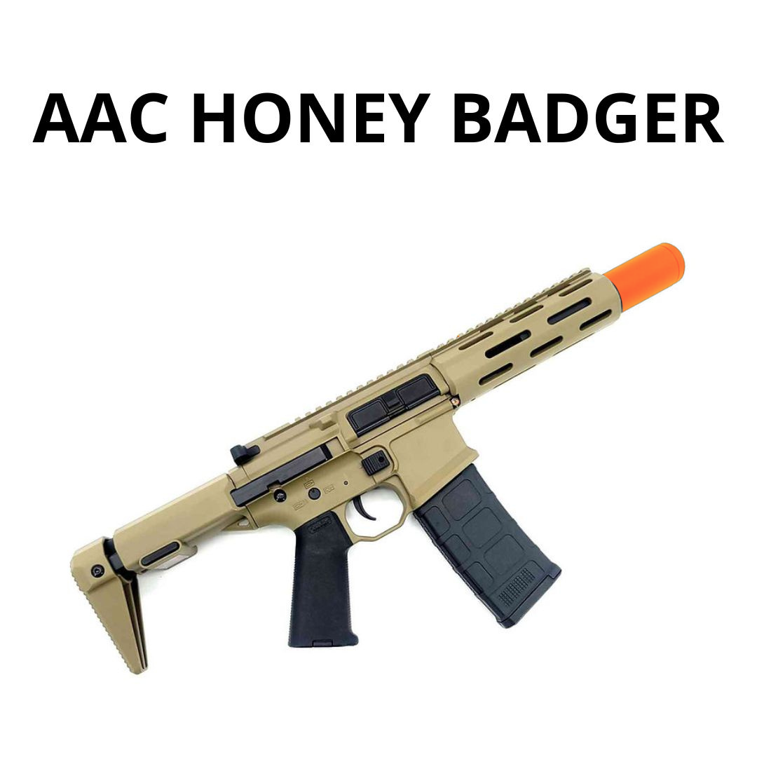 AAC Honey Badger gel blaster – GelBlasterGun