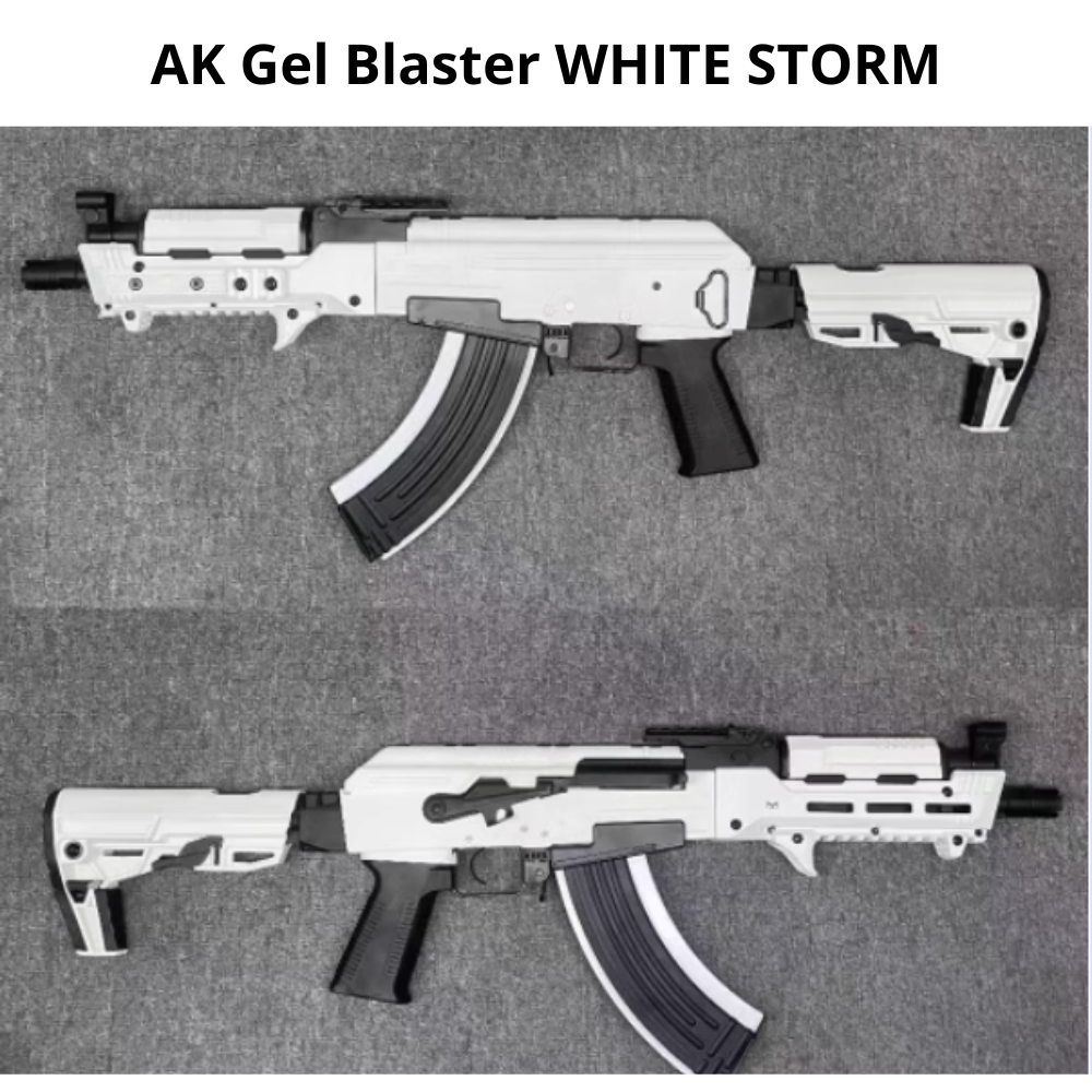 AK Gel Blaster WHITE STORM – GelBlasterGun